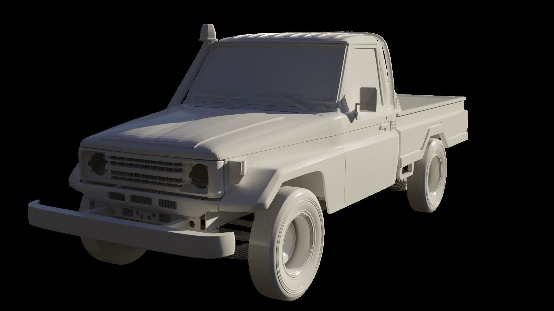 Toyota Land Cruiser 3D model | CGTrader