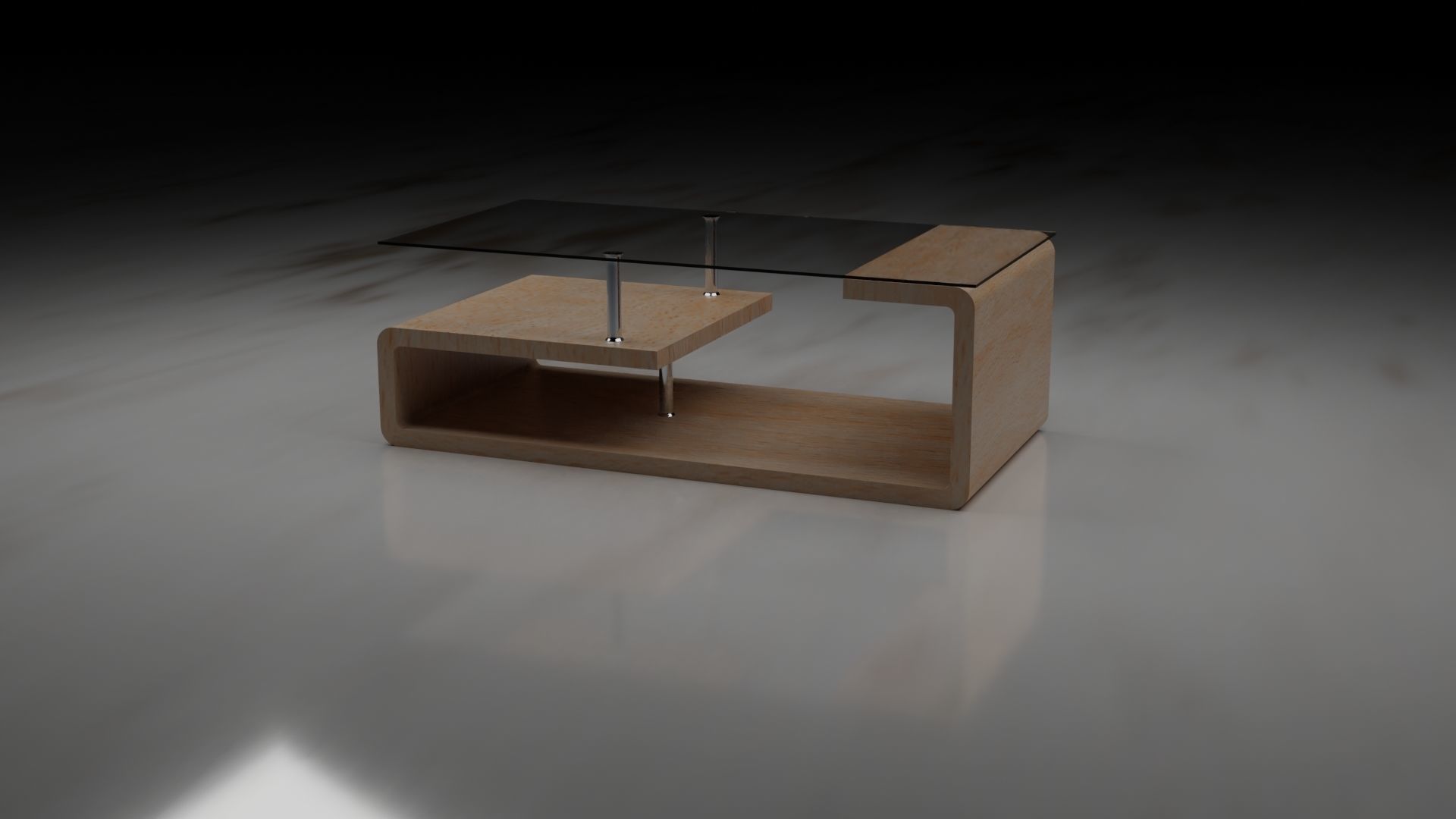 Tea table 3D model free 3D model | CGTrader