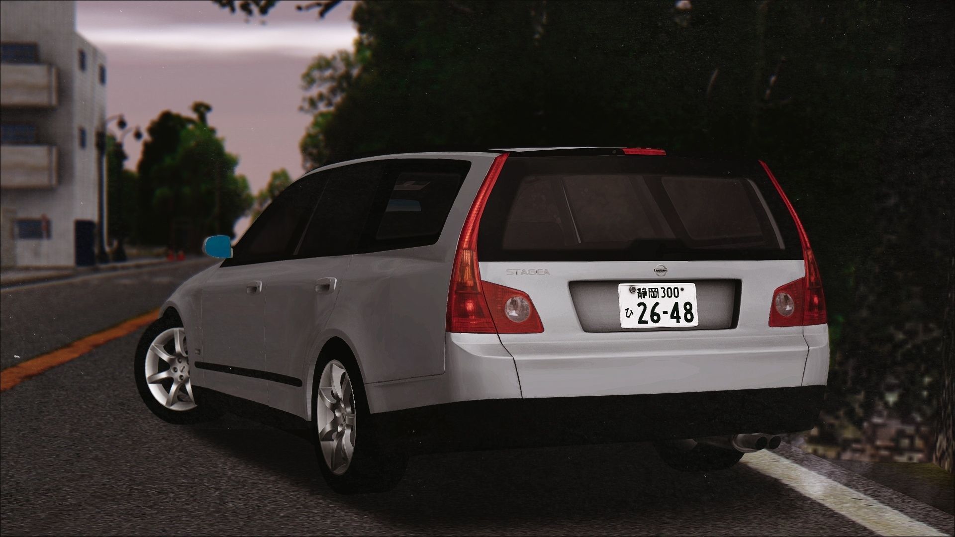 Nissan Stagea M35 3D model | CGTrader