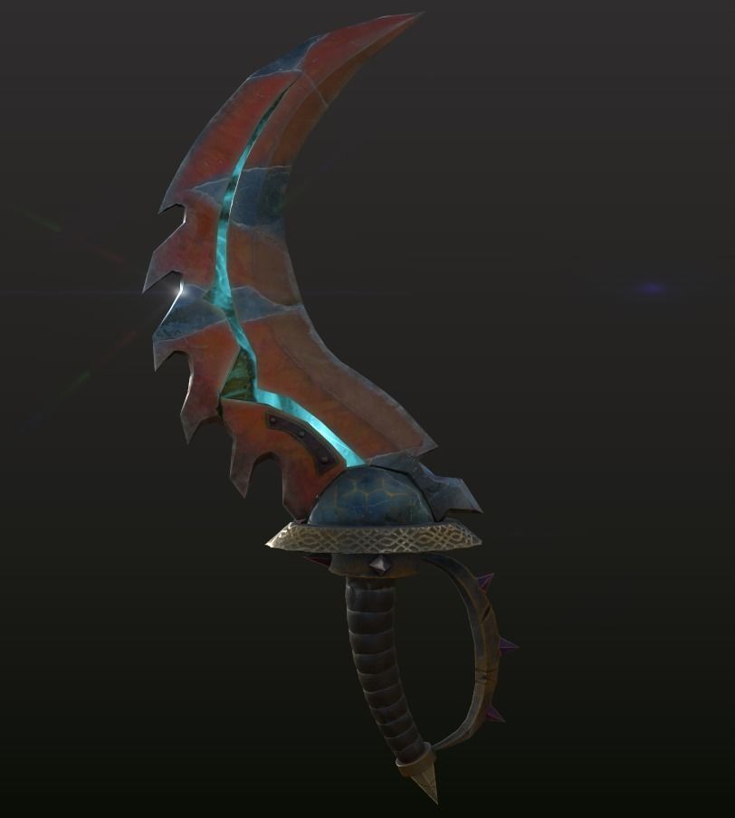 3D model DAGGER stylized PBR realistic VR / AR / low-poly | CGTrader