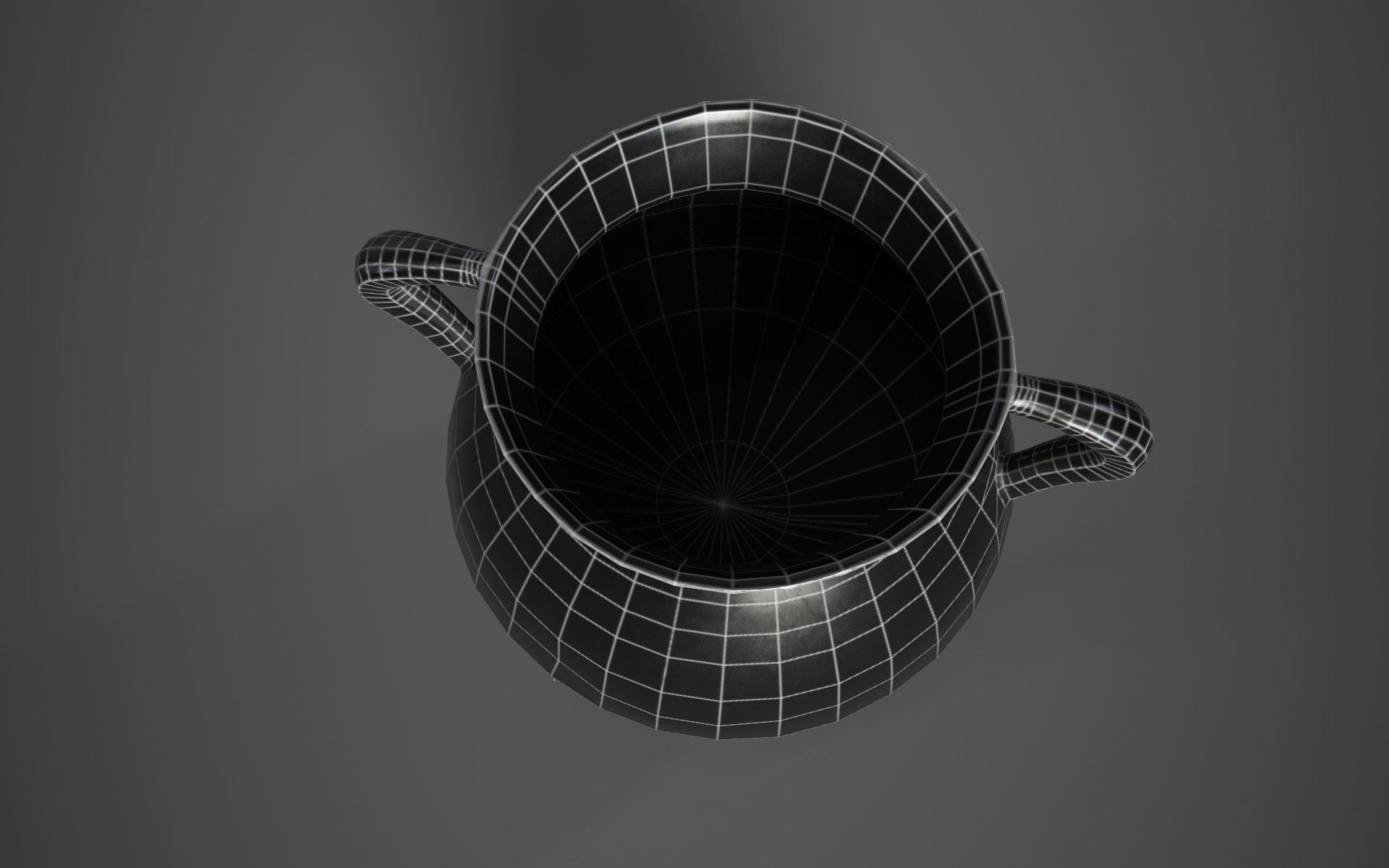 3D model Medieval Cauldron - Standing VR / AR / low-poly | CGTrader