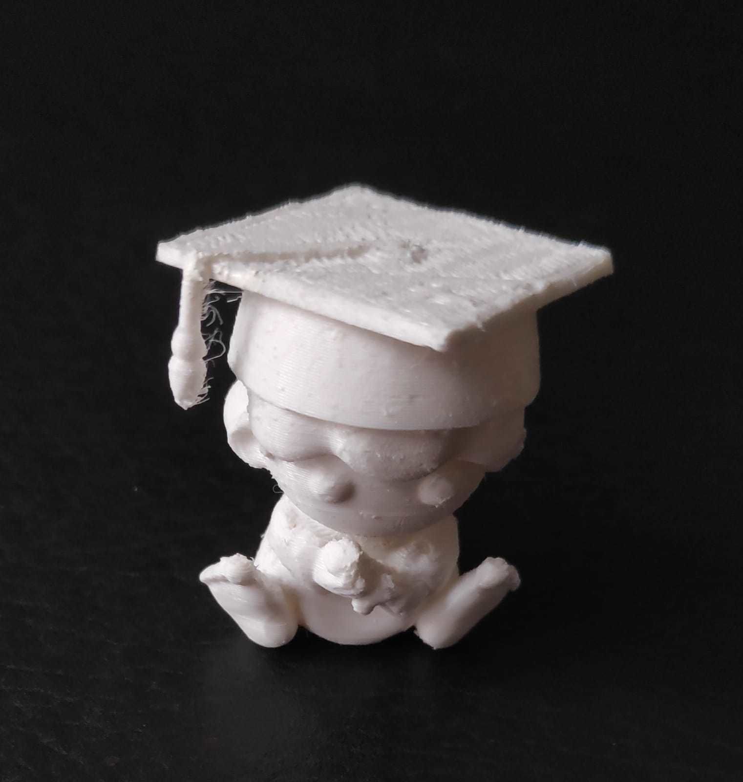 Little Graduate 3D model 3D printable | CGTrader