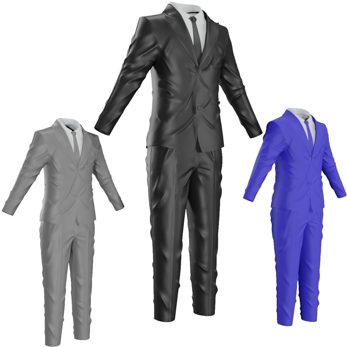3D model Suit Tuxedo VR / AR / low-poly | CGTrader