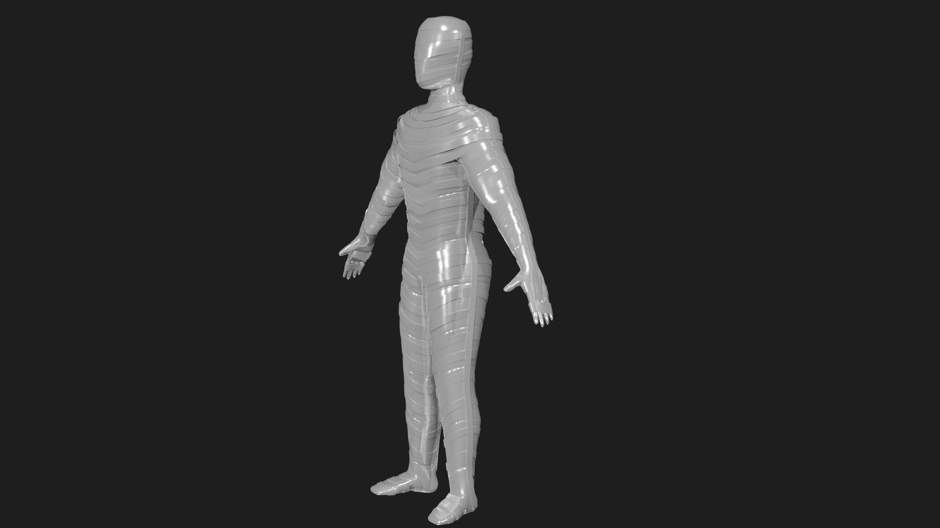 3D model Mannequin three mannequins VR / AR / low-poly | CGTrader