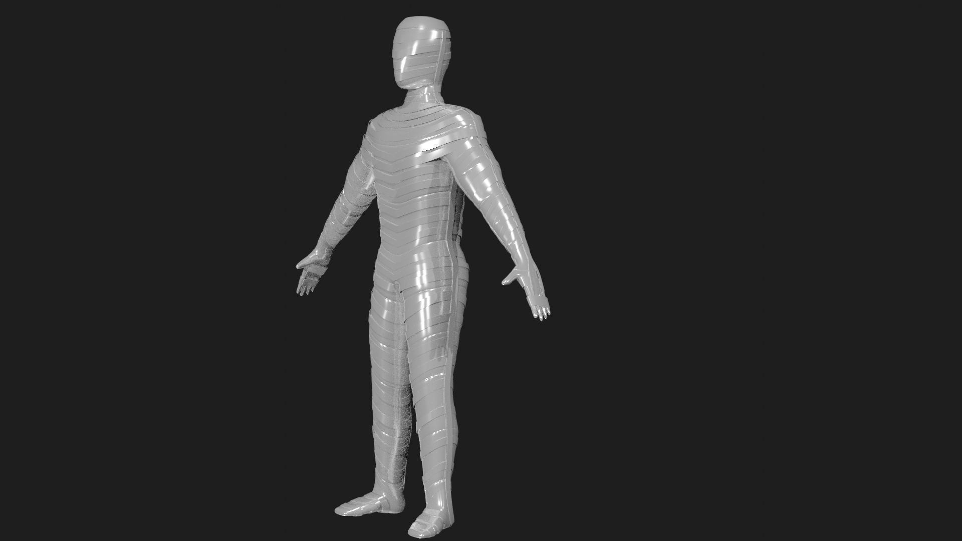 3D model Mannequin three mannequins VR / AR / low-poly | CGTrader