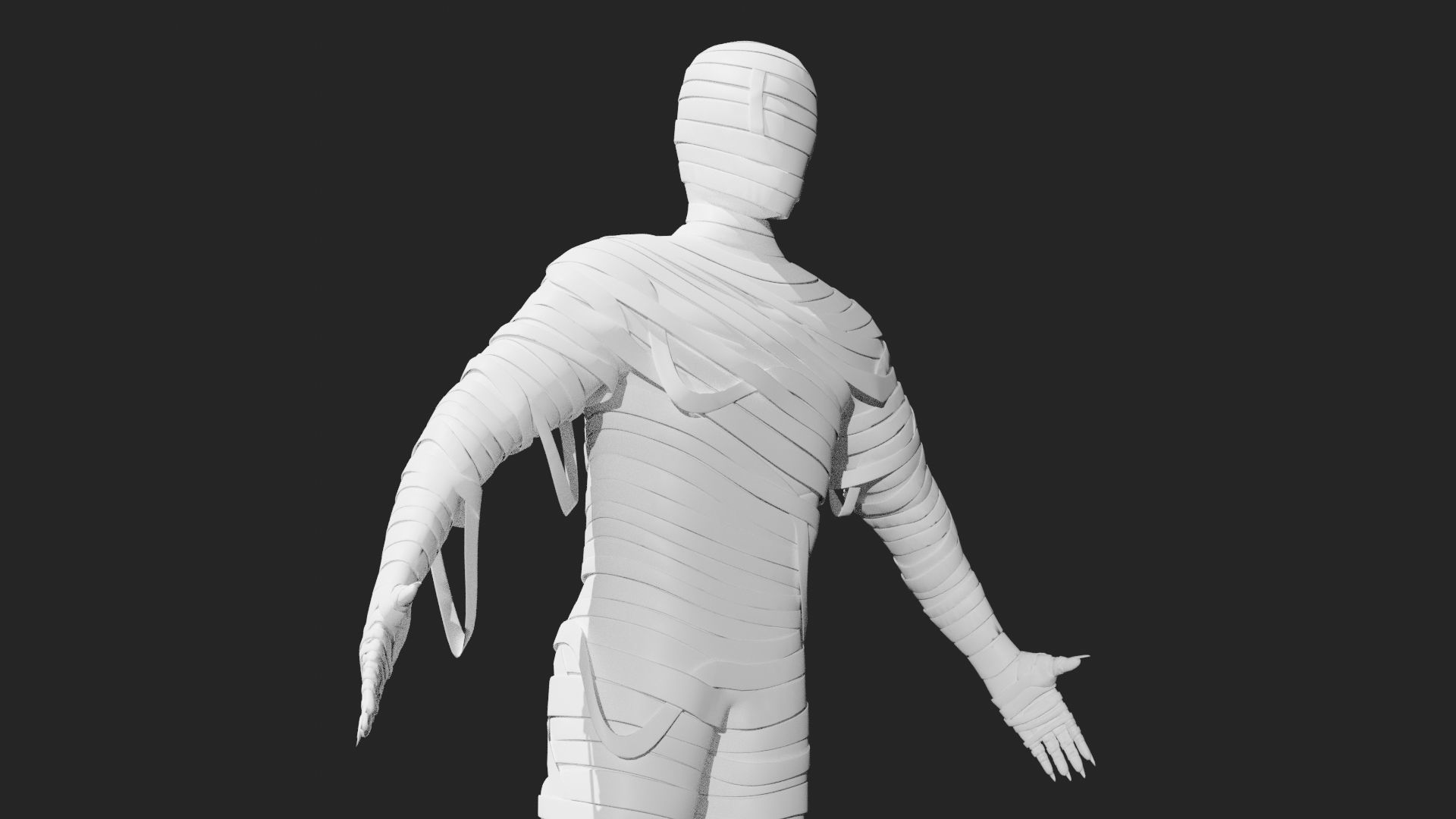3D model Mummy VR / AR / low-poly | CGTrader