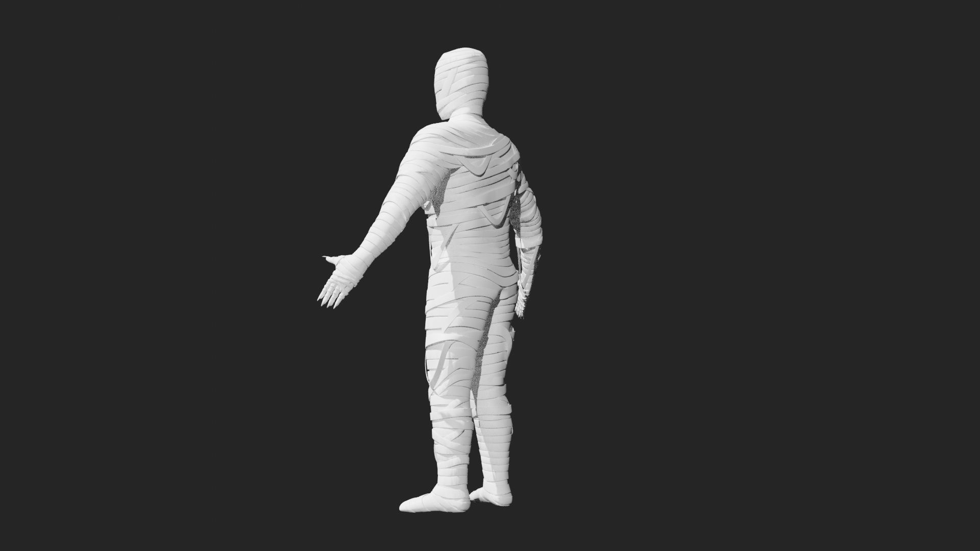 3D model Mummy VR / AR / low-poly | CGTrader