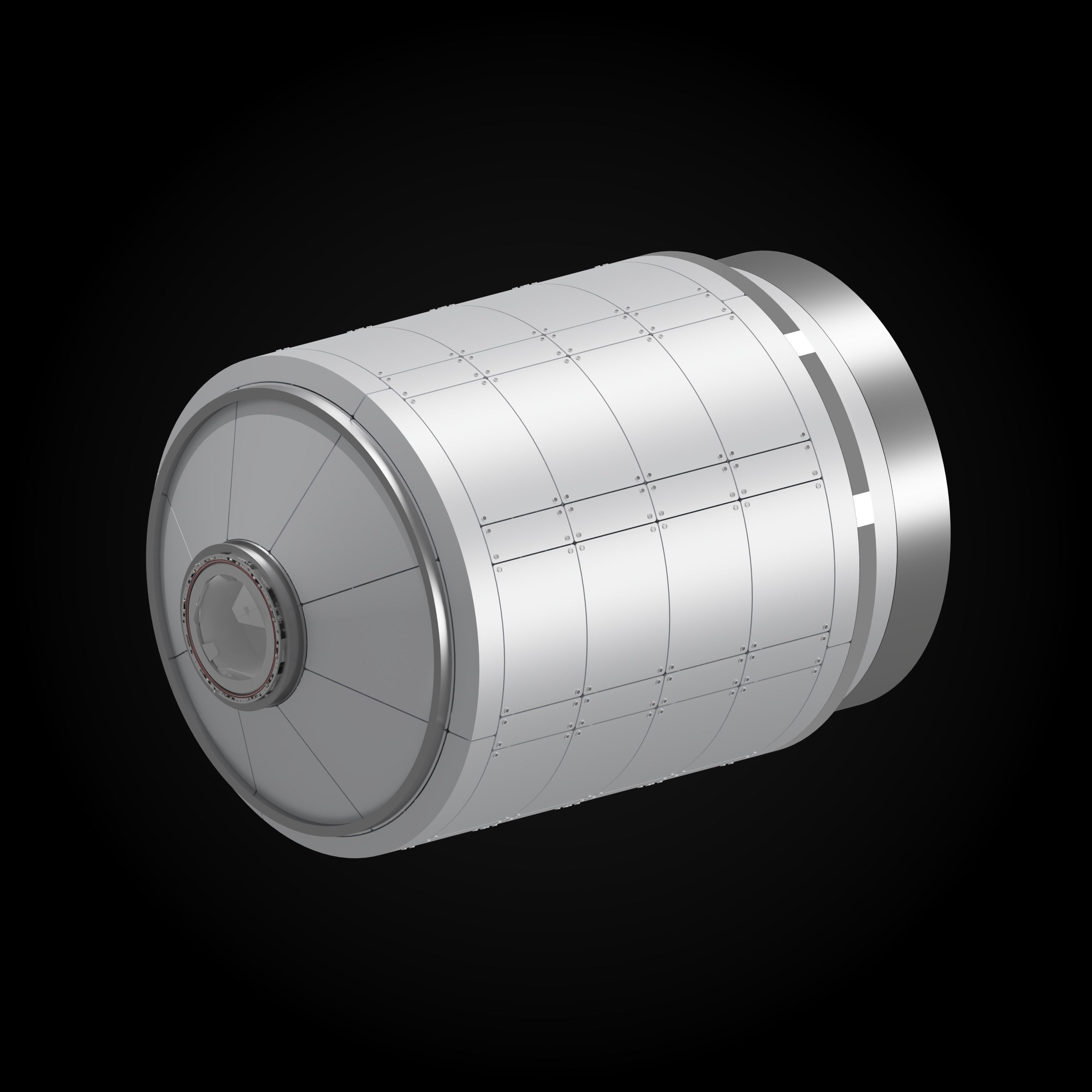 Boeing Experiment Module 3D model | CGTrader