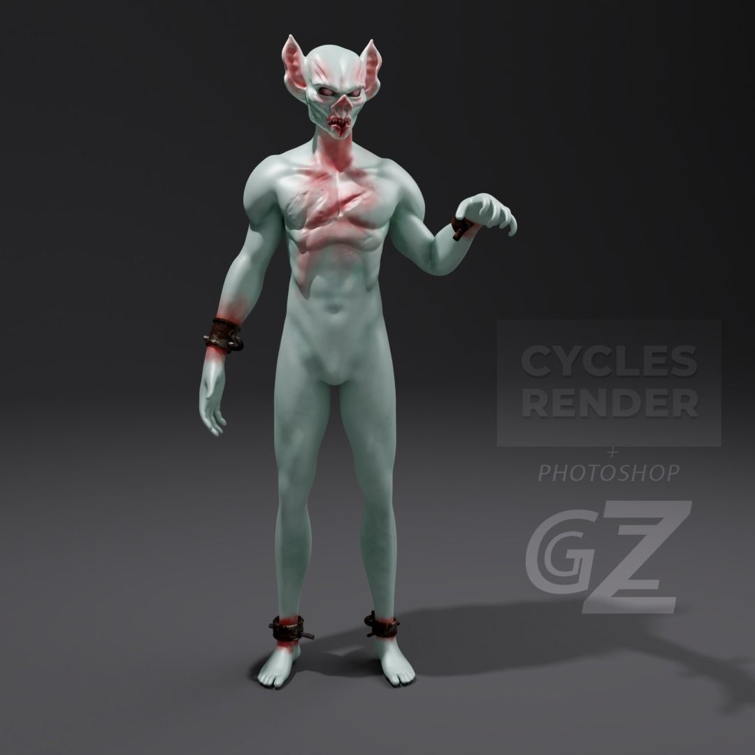 Vampire crystal 3D model | CGTrader