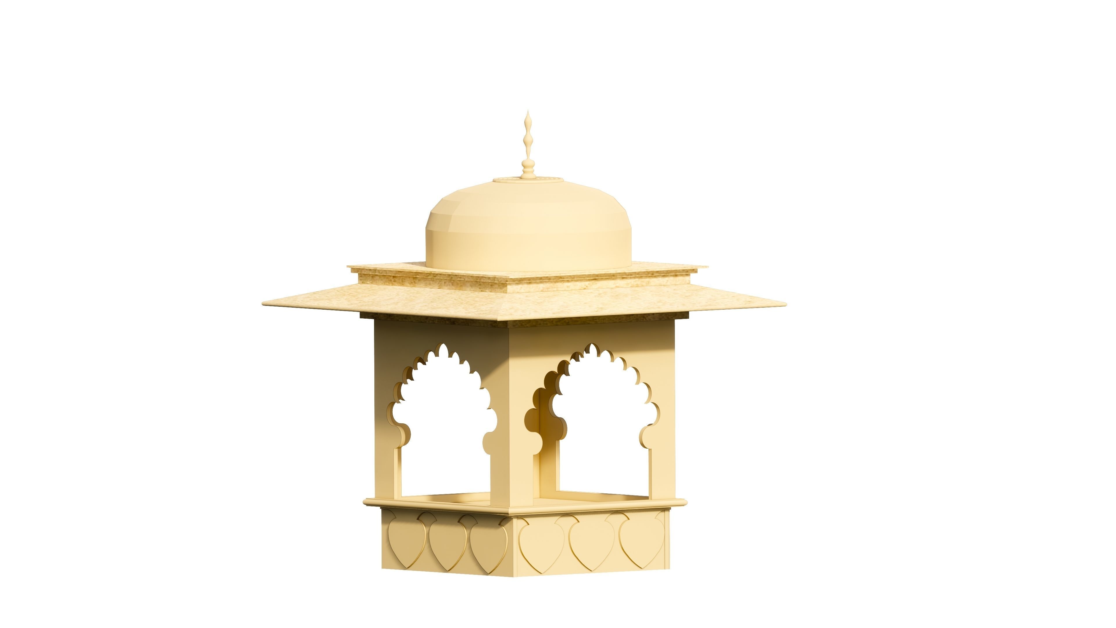 indian chatri made in sketchup 3D model | CGTrader