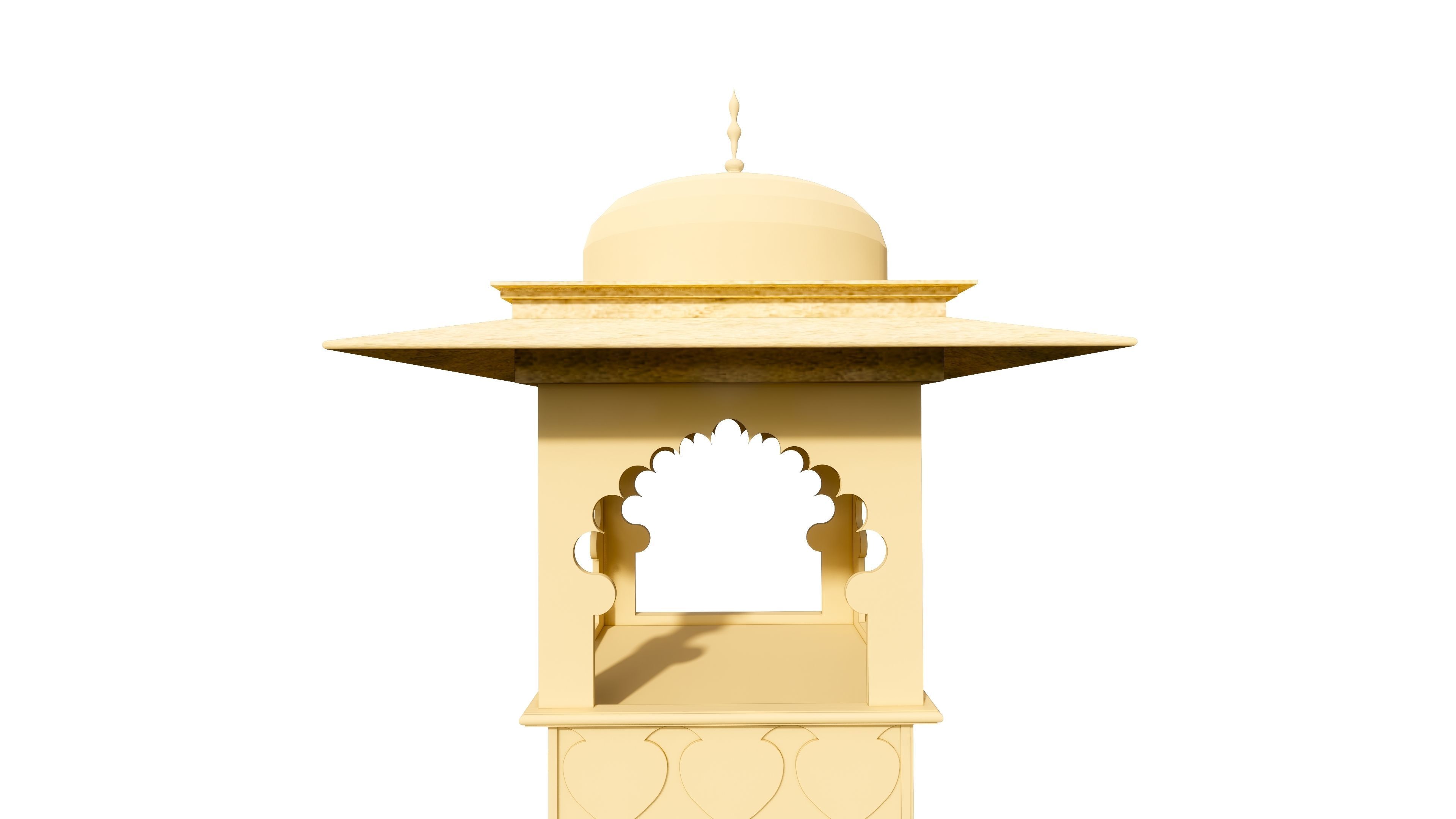 indian chatri made in sketchup 3D model | CGTrader