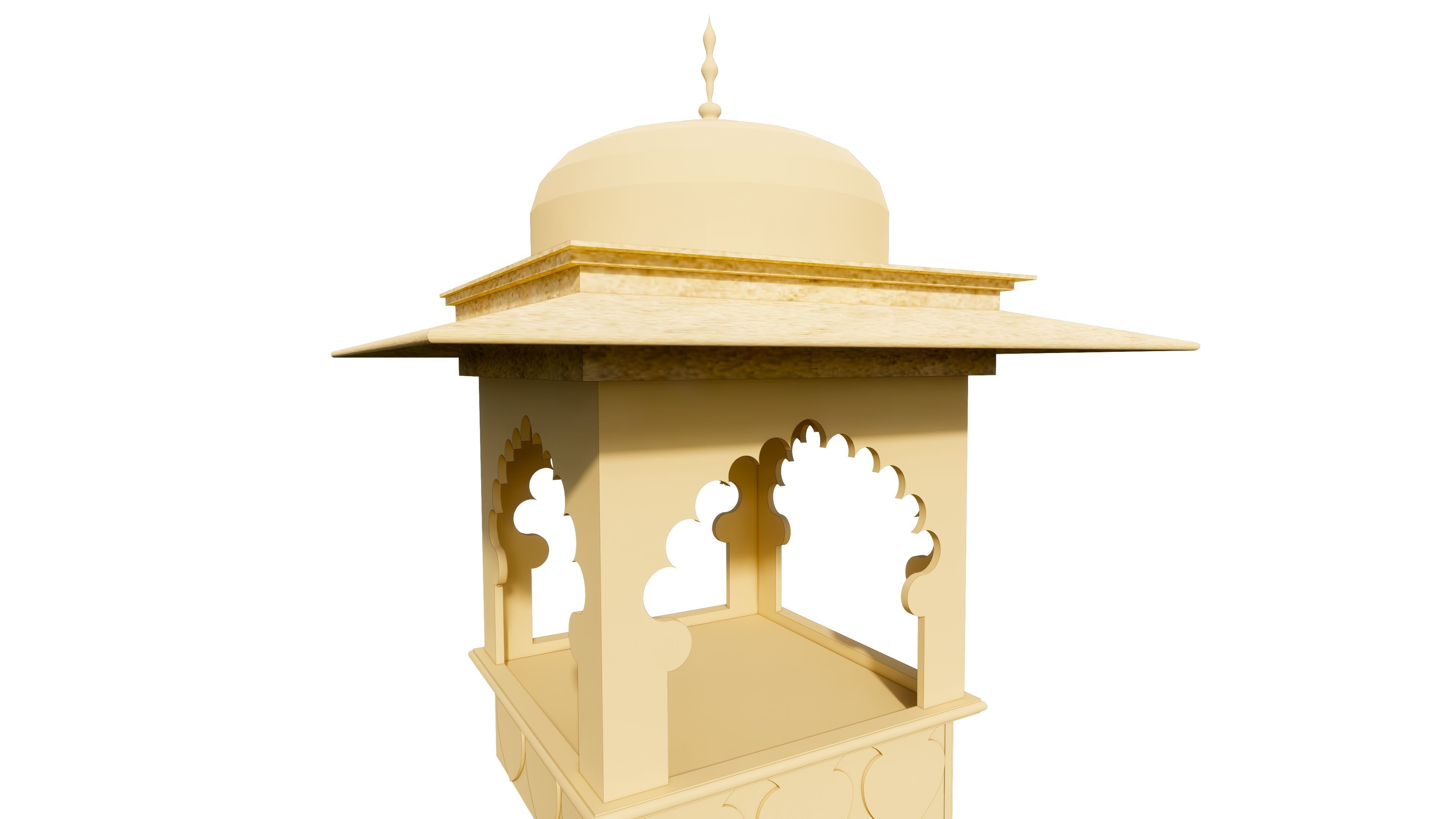 indian chatri made in sketchup 3D model | CGTrader