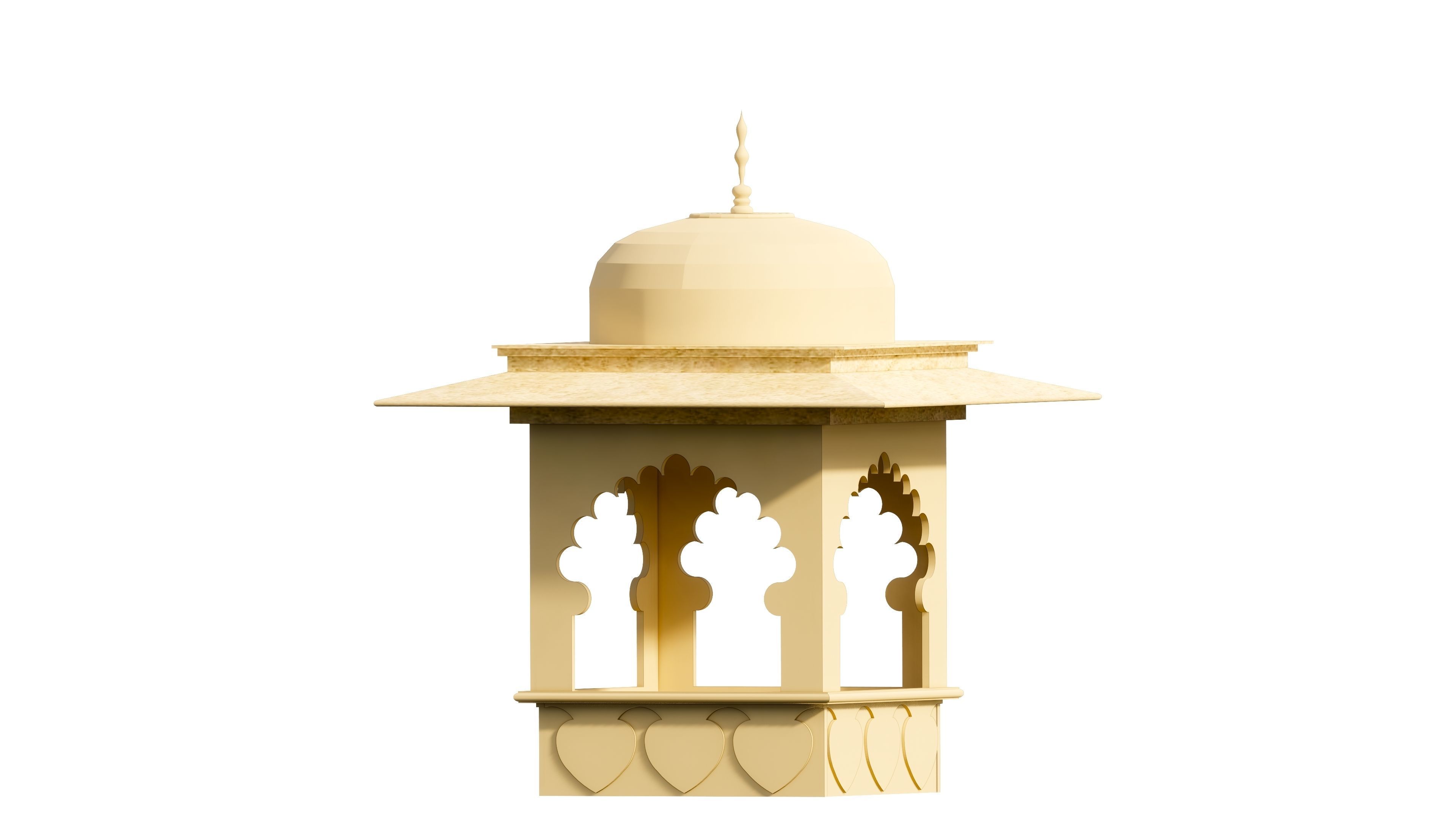 indian chatri made in sketchup 3D model | CGTrader