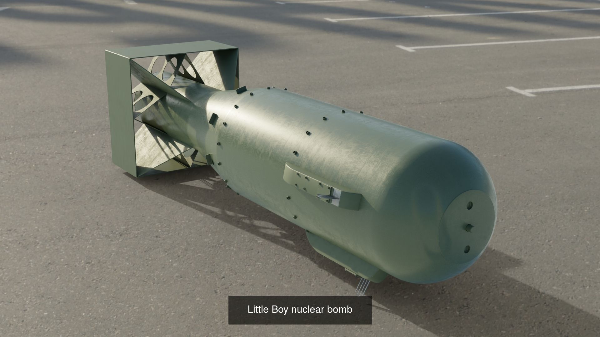 3D Model Collection Rocket nuclear bomb in sky VR / AR / low-poly ...