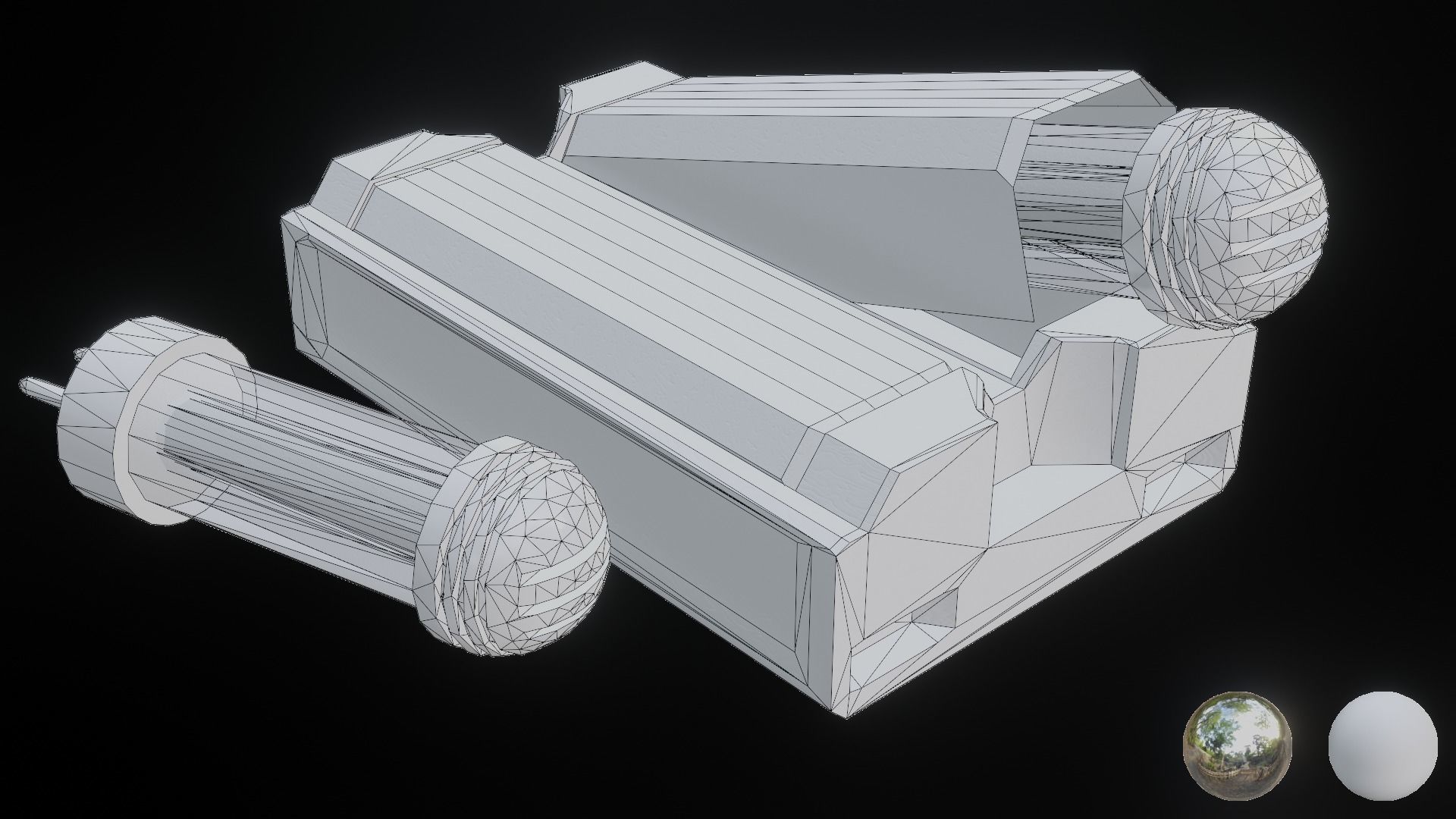 3D model Sci-fi Injector or tracker VR / AR / low-poly | CGTrader