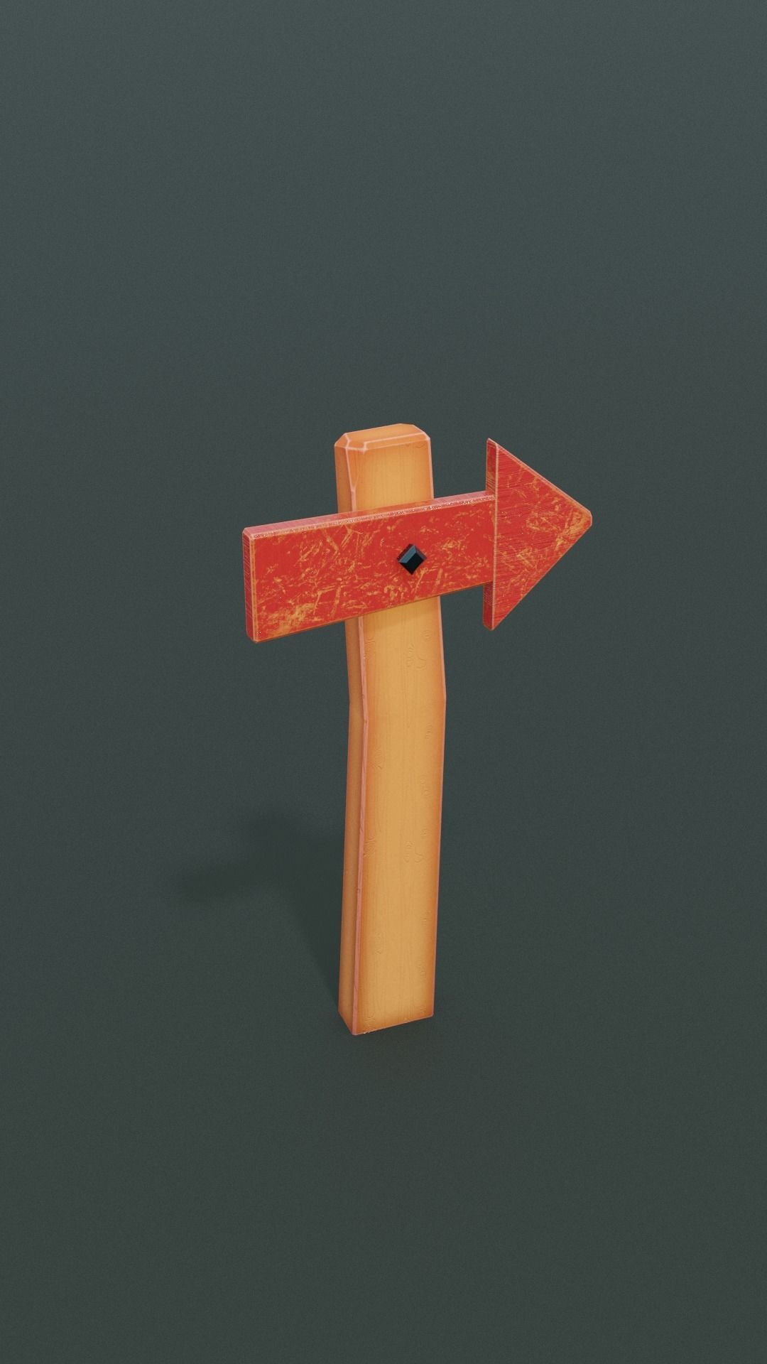 Signpost Low Poly game assets pack Textured free VR / AR / low-poly 3D ...