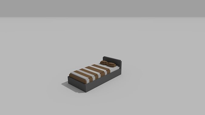 This is a furniture model bed free VR / AR / low-poly 3D model | CGTrader