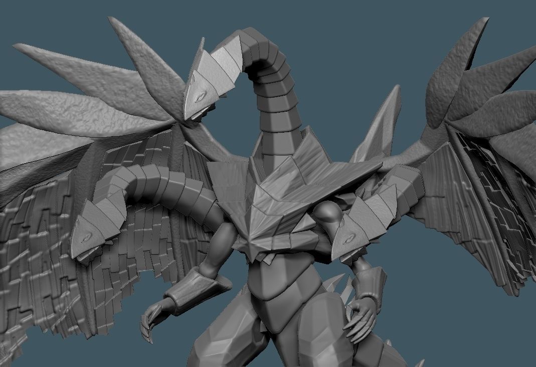 Trishula 3D Printable Figure Yugioh 5ds 3D model 3D printable | CGTrader
