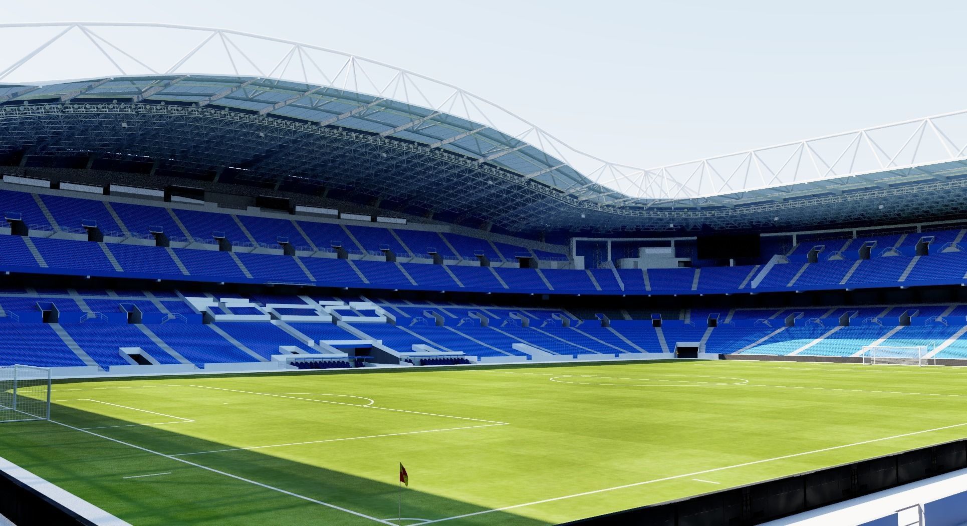 Reale Arena - Anoeta Stadium - San Sebastian Spain 3D model | CGTrader