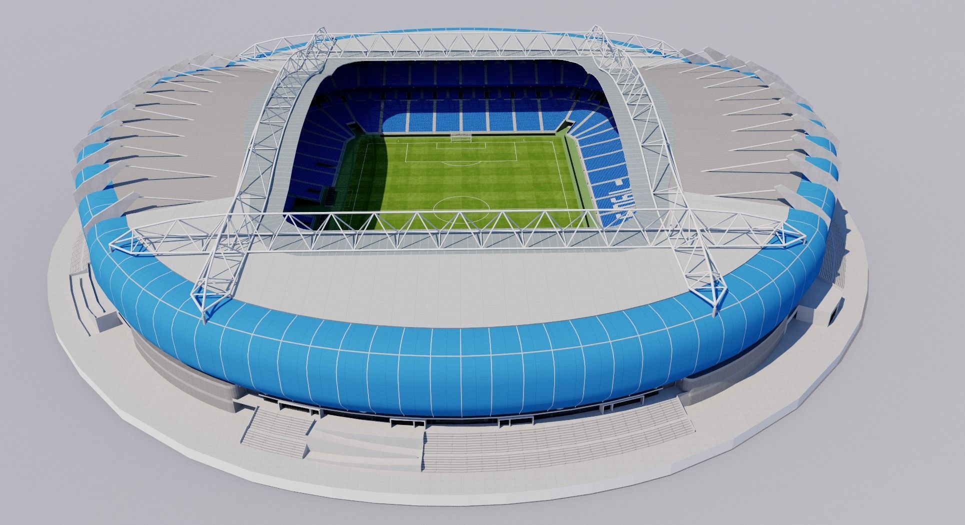 Reale Arena - Anoeta Stadium - San Sebastian Spain 3D model | CGTrader