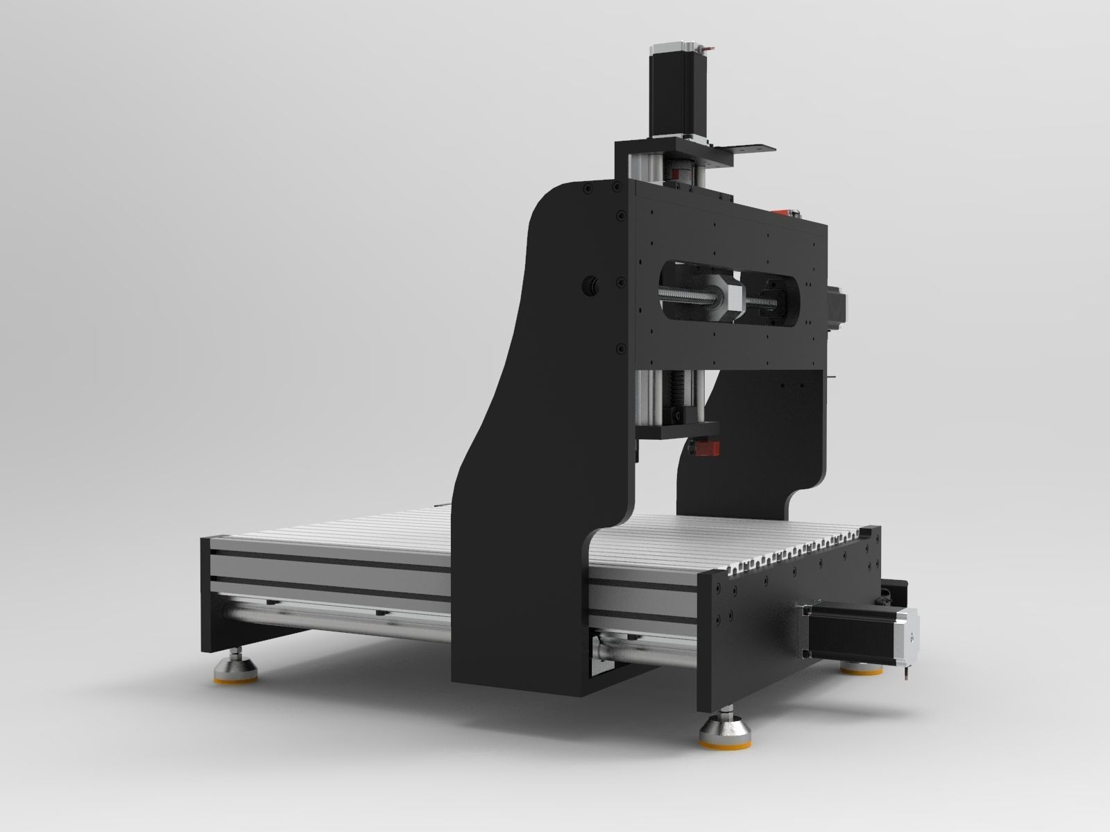 CNC milling machine 3D model 3D printable | CGTrader