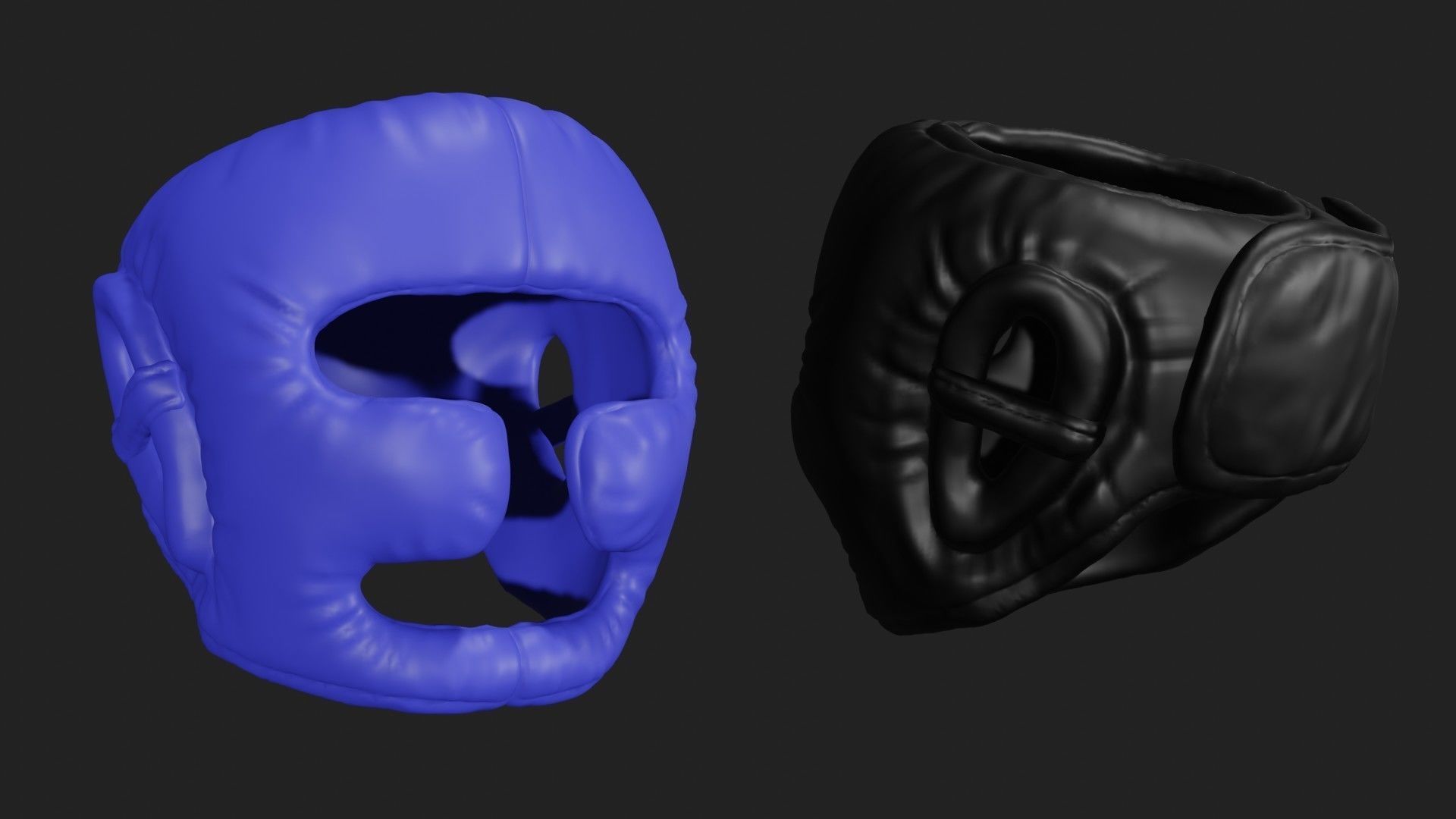 3D model Boxing Headgear VR / AR / low-poly | CGTrader