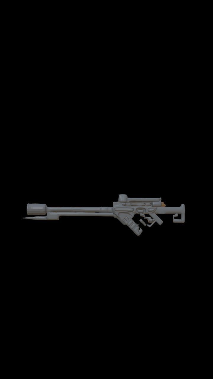 Jhand sniper gun 3D model | CGTrader