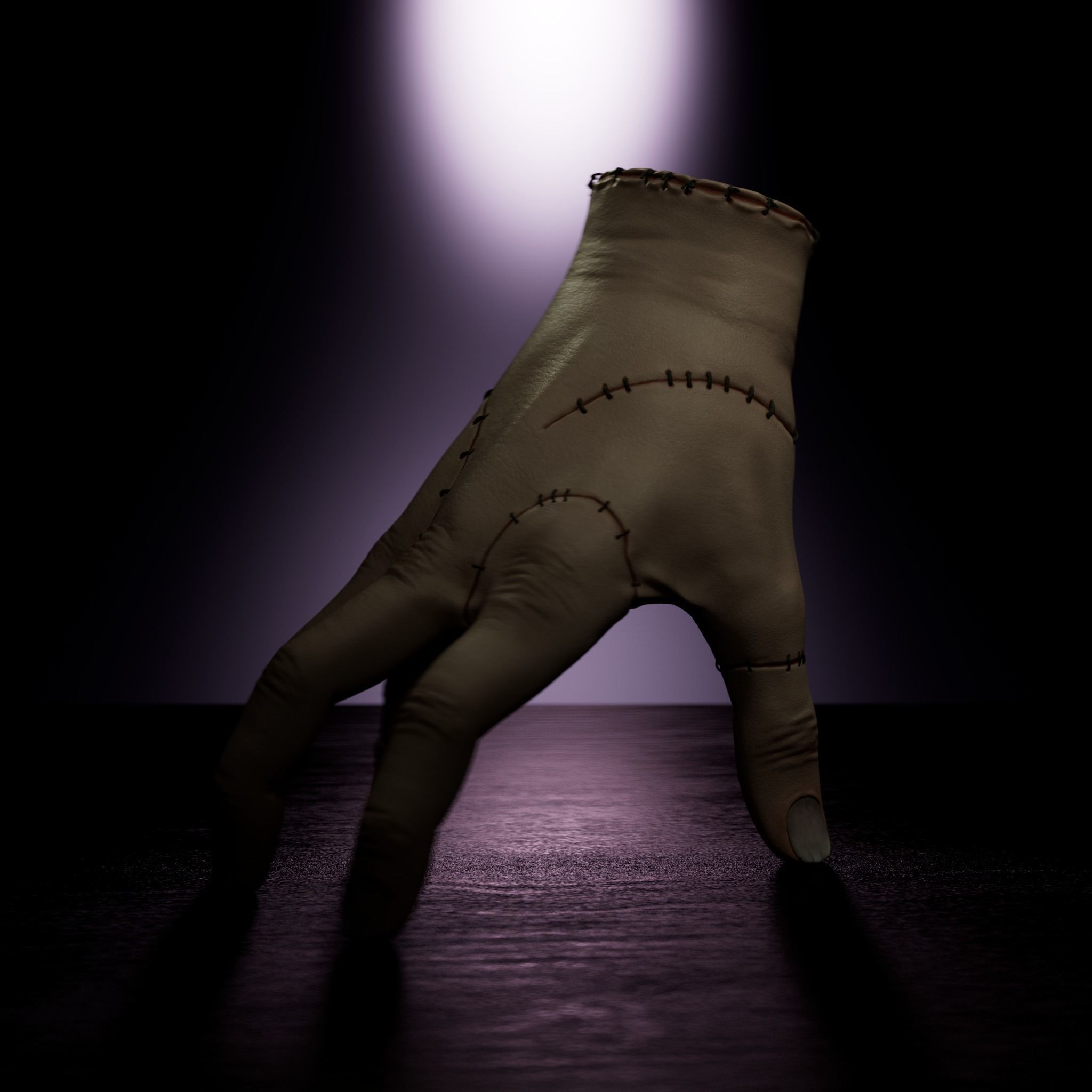 Wednesday - Thing - Maozinha 3D model 3D printable | CGTrader