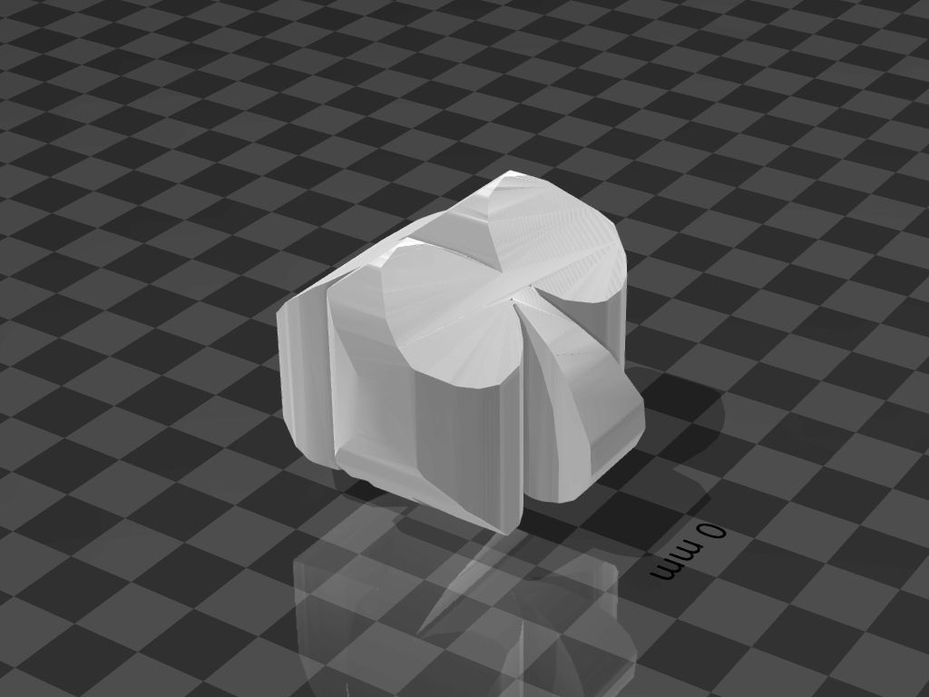 3 sides card object - flip-figure 3D model 3D printable | CGTrader