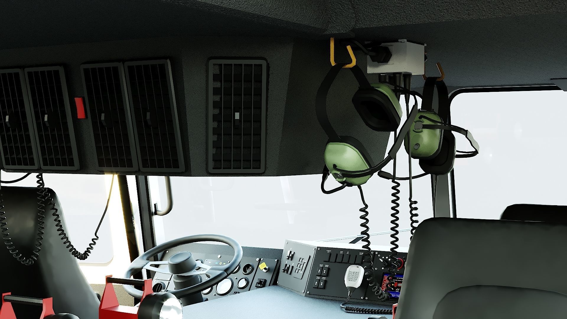 3D model Fire Truck FDNY Engine with Interior VR / AR / low-poly | CGTrader