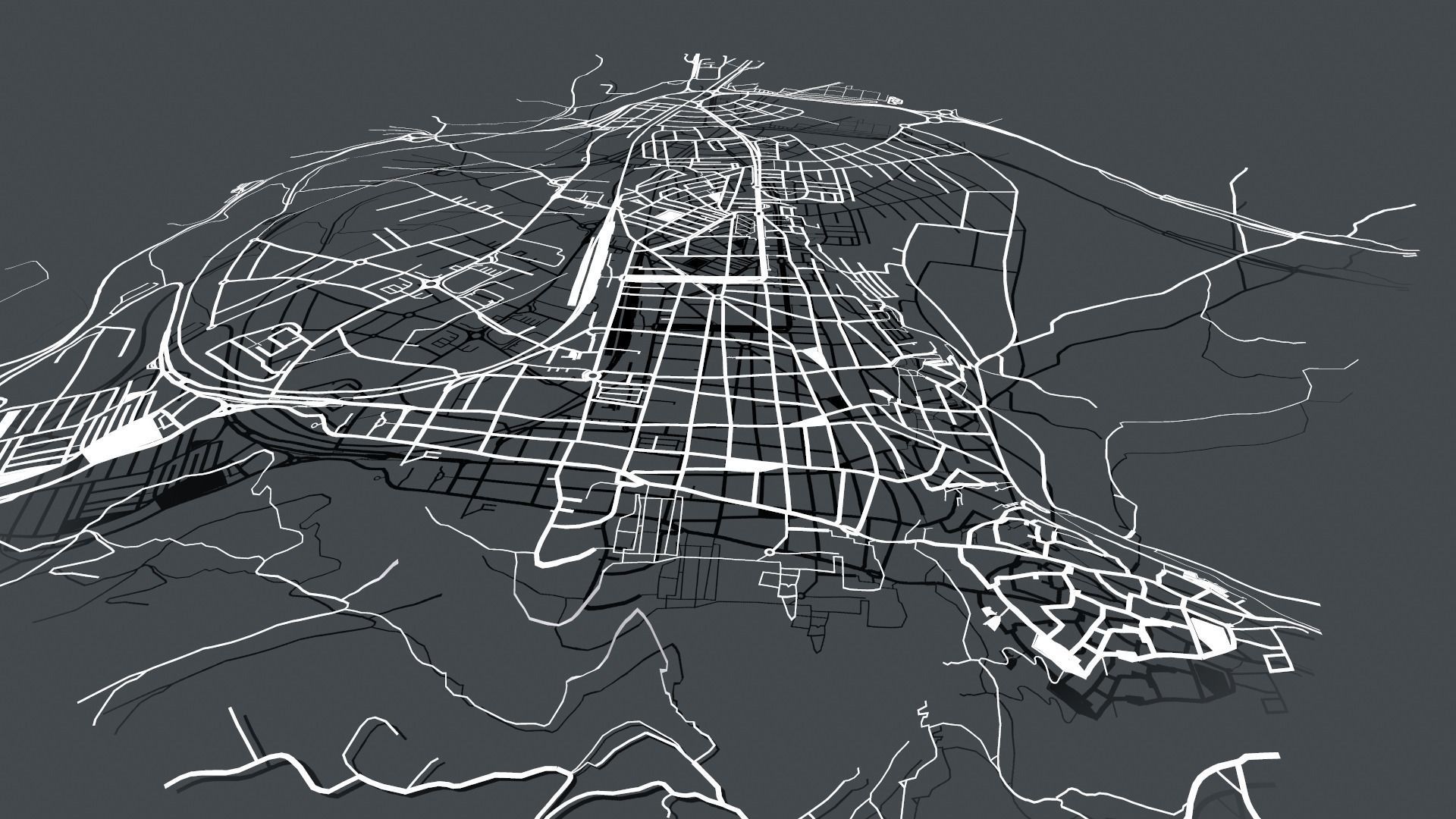 Cityscape Ronda Spain 3D model | CGTrader
