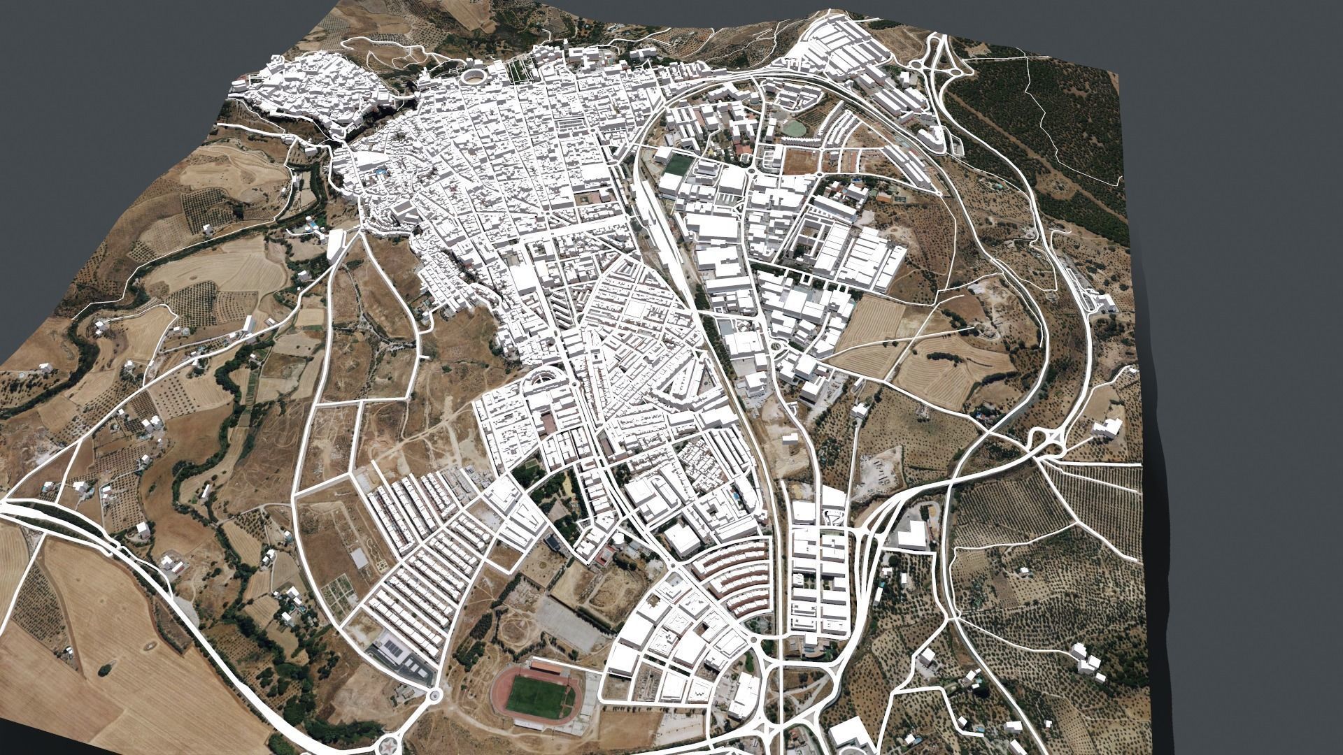 Cityscape Ronda Spain 3D model | CGTrader