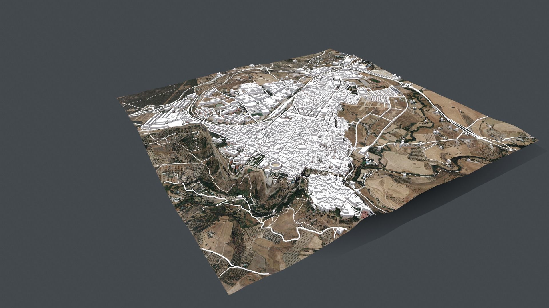 Cityscape Ronda Spain 3D model | CGTrader