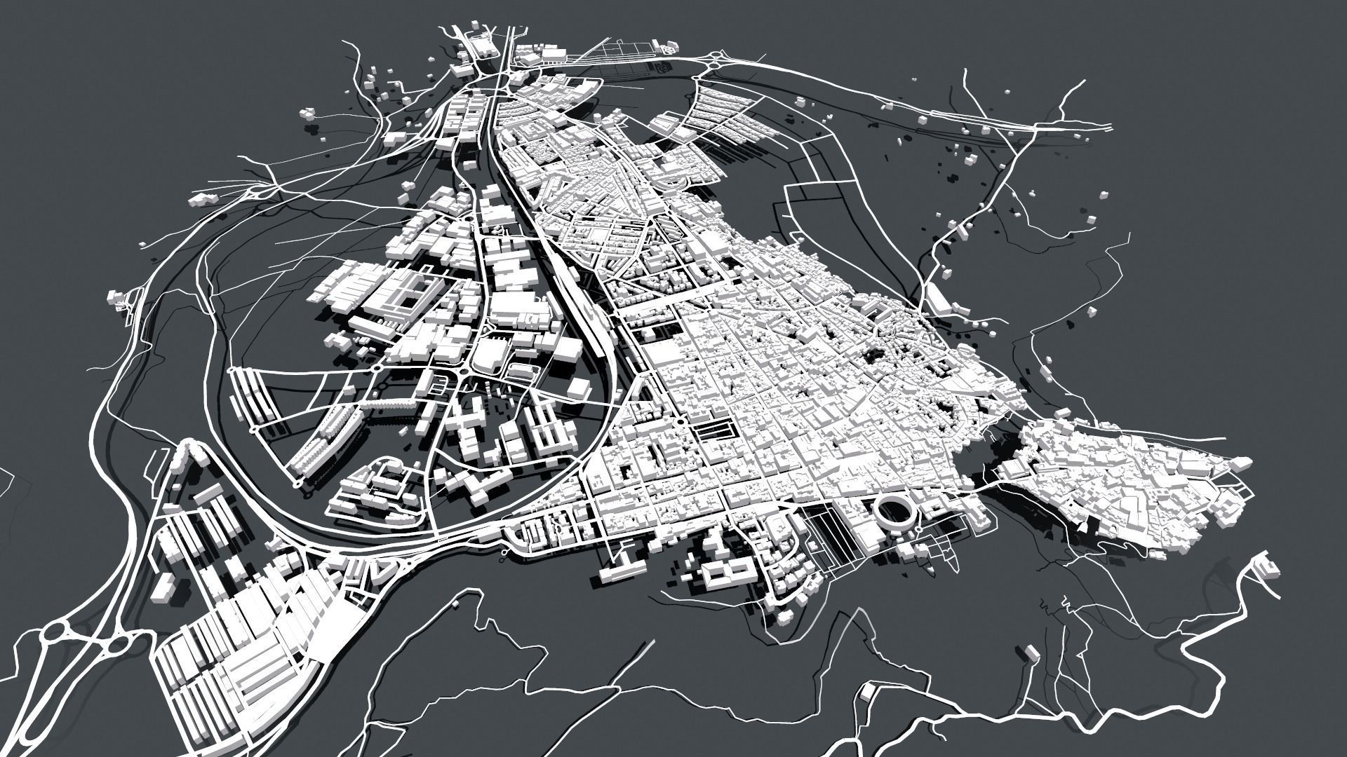 Cityscape Ronda Spain 3D model | CGTrader