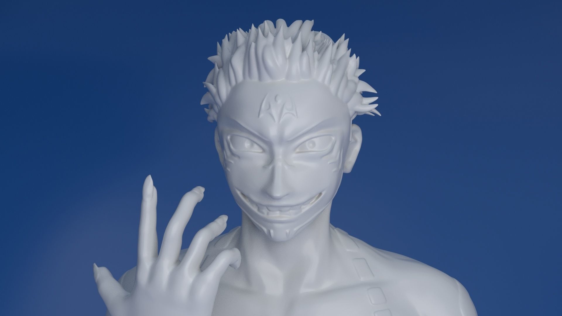 Jujutsu Kaisen - Sukuna 3D Printable Model 3D model | CGTrader