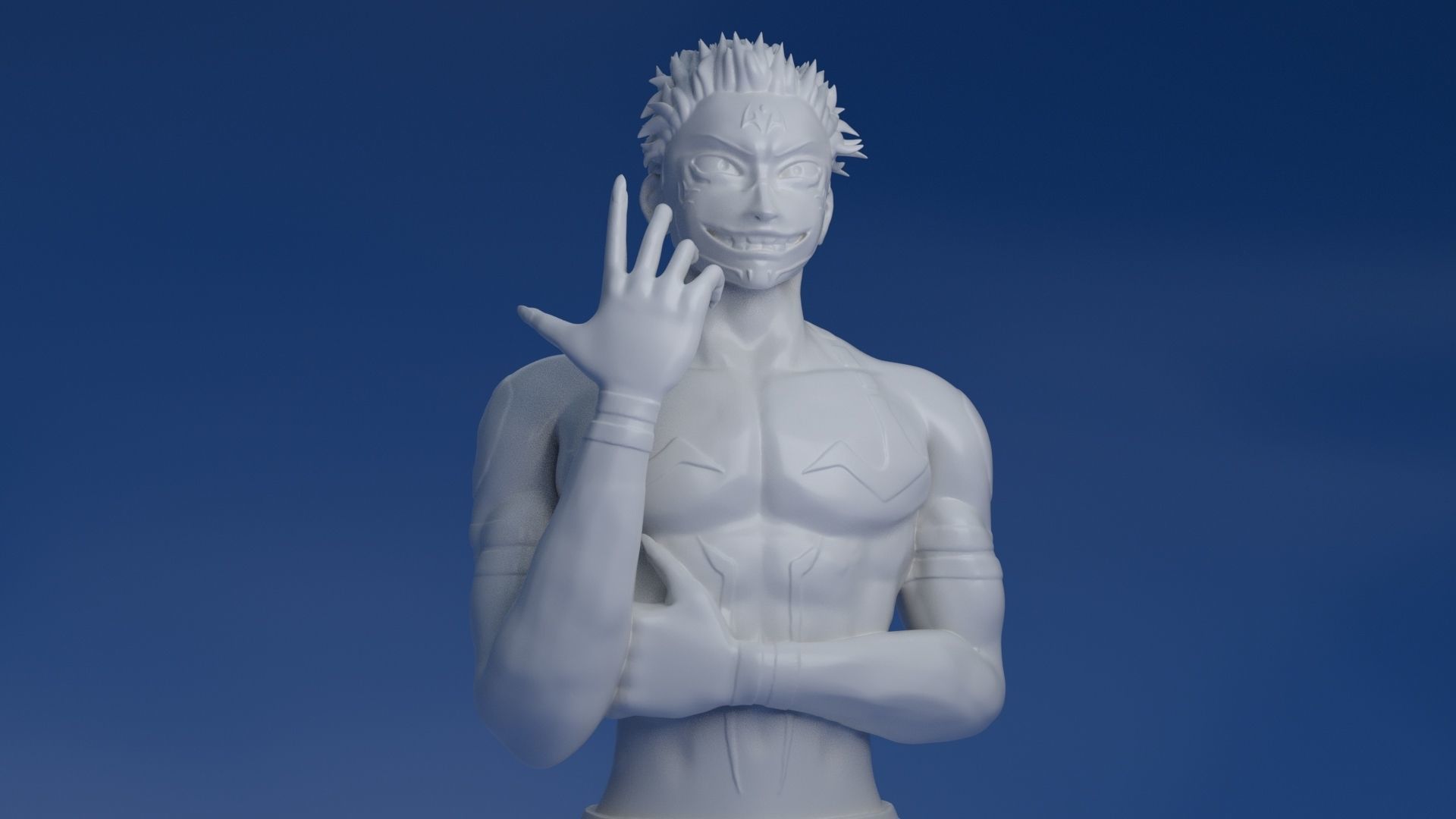 Jujutsu Kaisen - Sukuna 3D Printable Model 3D model 3D printable | CGTrader
