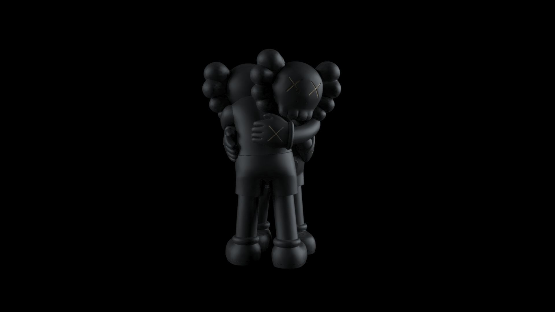 Kaws Hug 3D model 3D printable | CGTrader