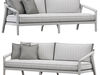RH Malta teak sofa 3D model | CGTrader