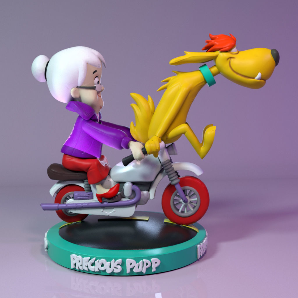 Precious Pupp - 22 Cm 3D model 3D printable | CGTrader