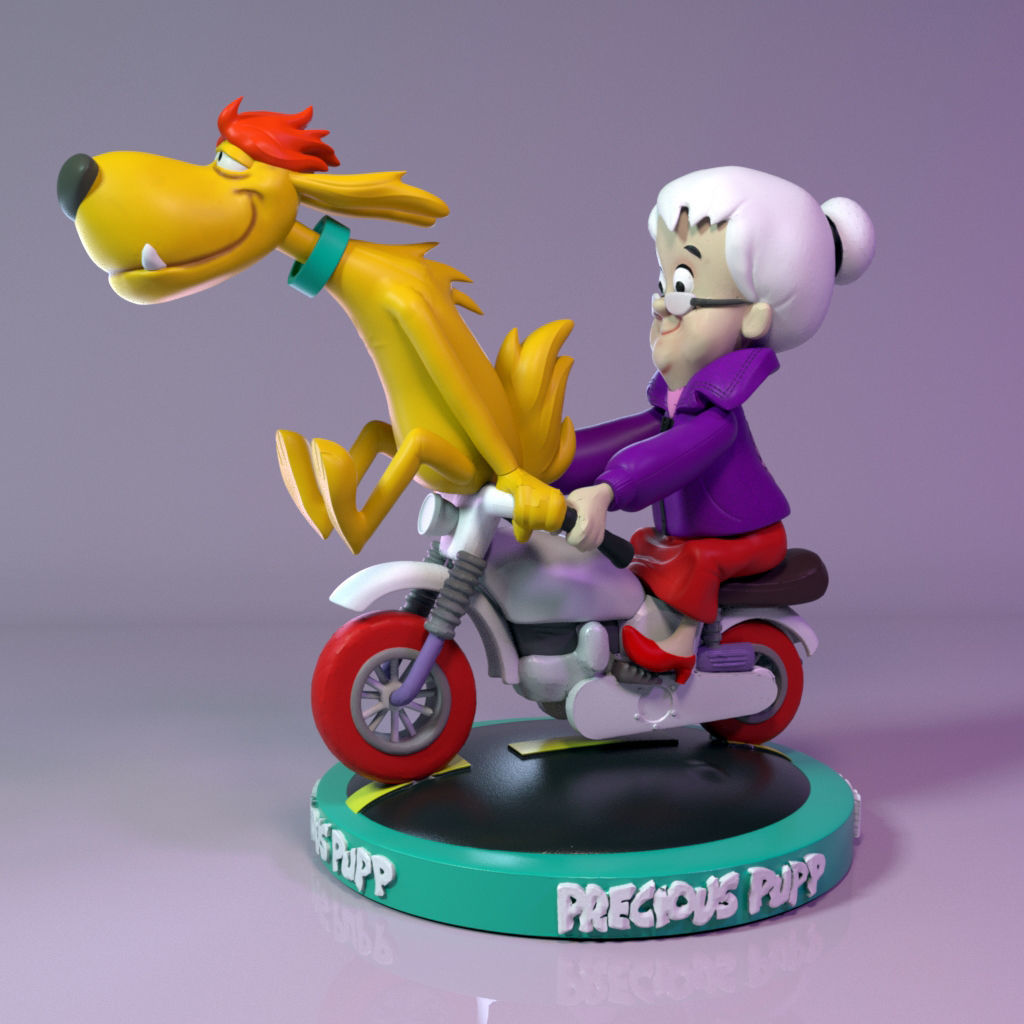 Precious Pupp - 22 Cm 3D model 3D printable | CGTrader
