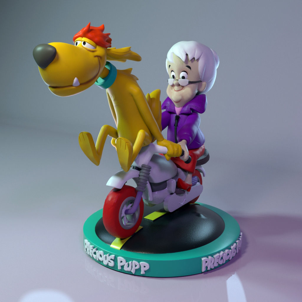 Precious Pupp - 22 Cm 3D model 3D printable | CGTrader