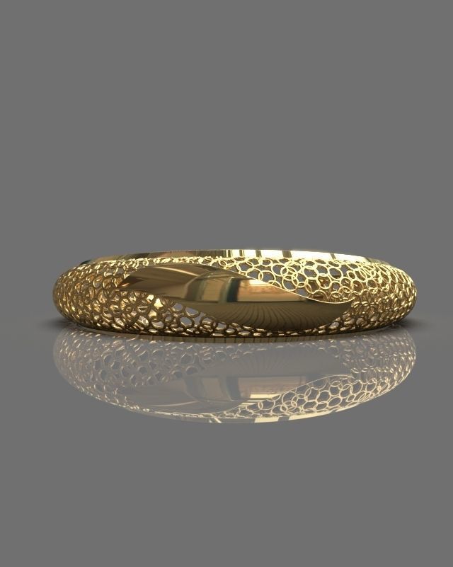Cuff bracelet 3D model 3D printable | CGTrader