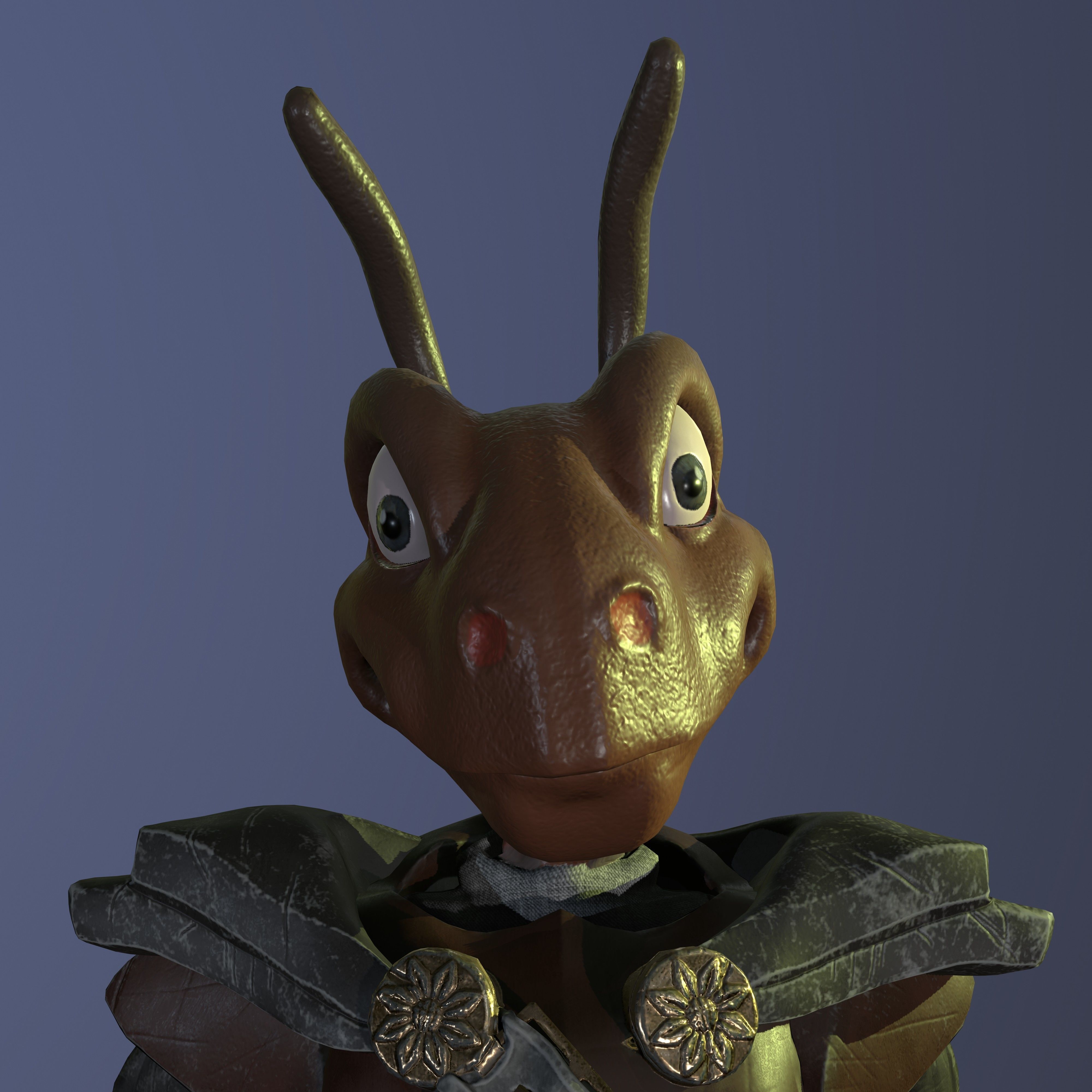 Ant Soldier 3D model | CGTrader