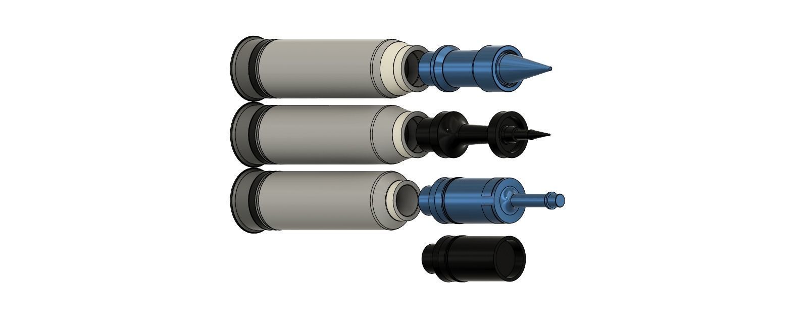 120 mm tank shells 3D model 3D printable | CGTrader