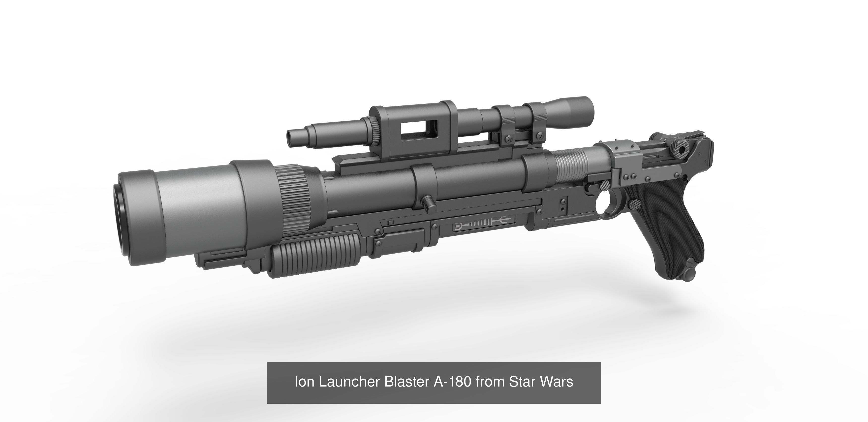 Modular blaster A-180 3D Model Collection | CGTrader