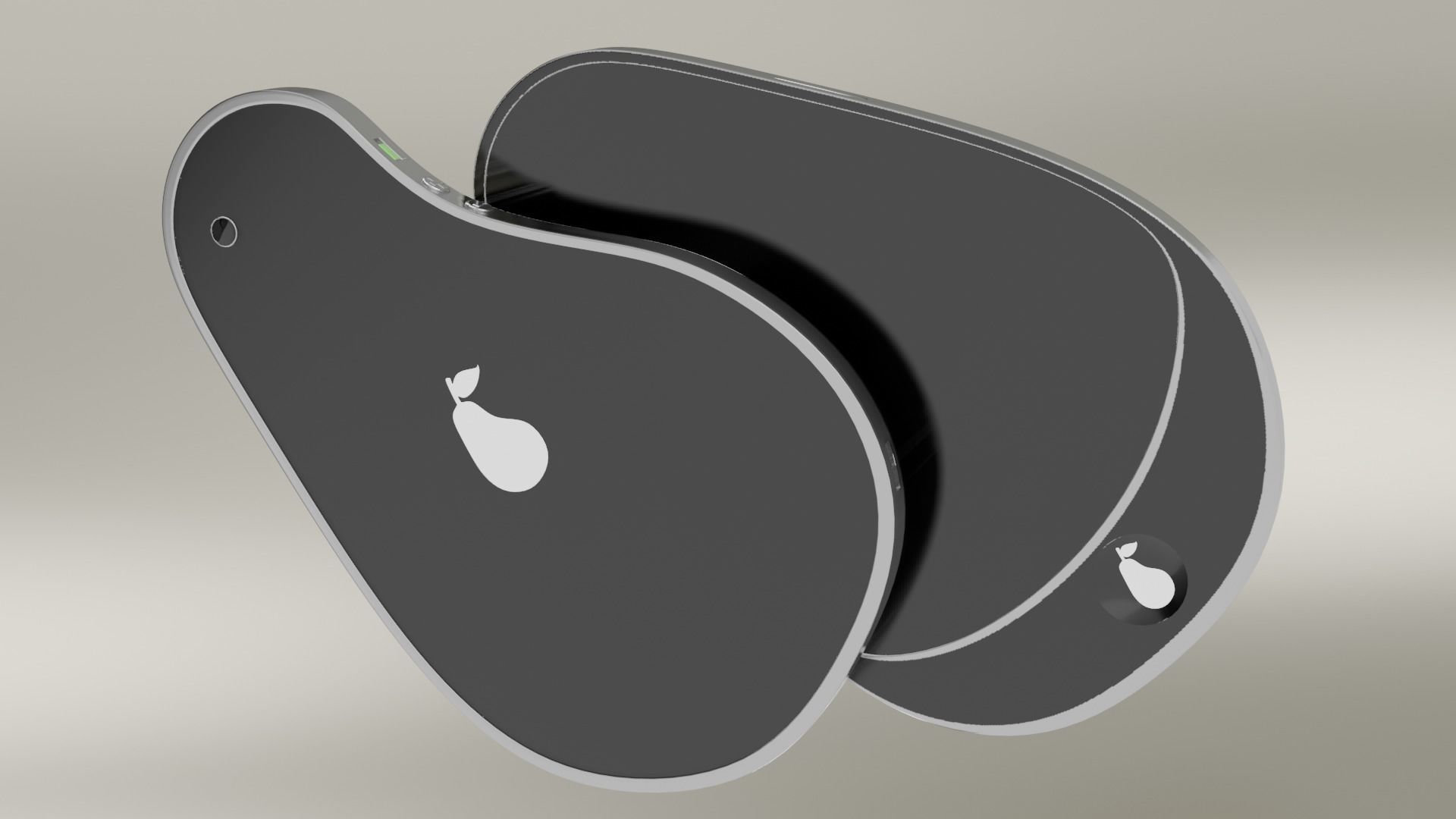 3D model Pear Phone VR / AR / low-poly | CGTrader