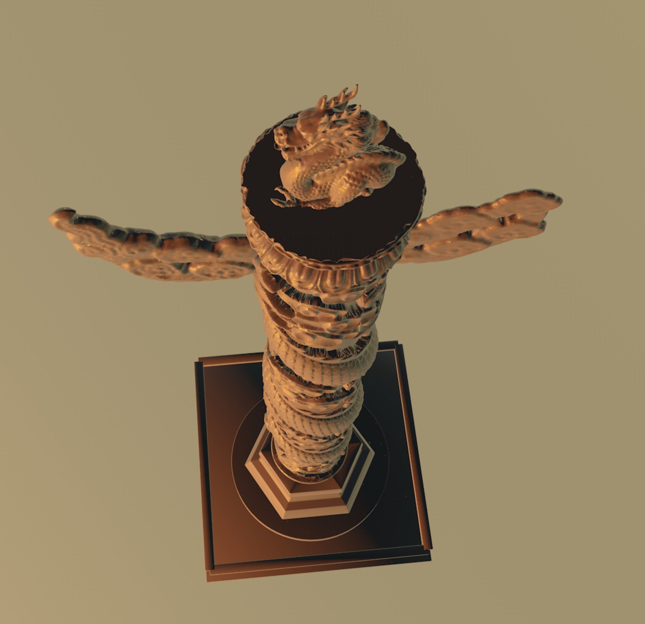 Chinese elements 3D model | CGTrader