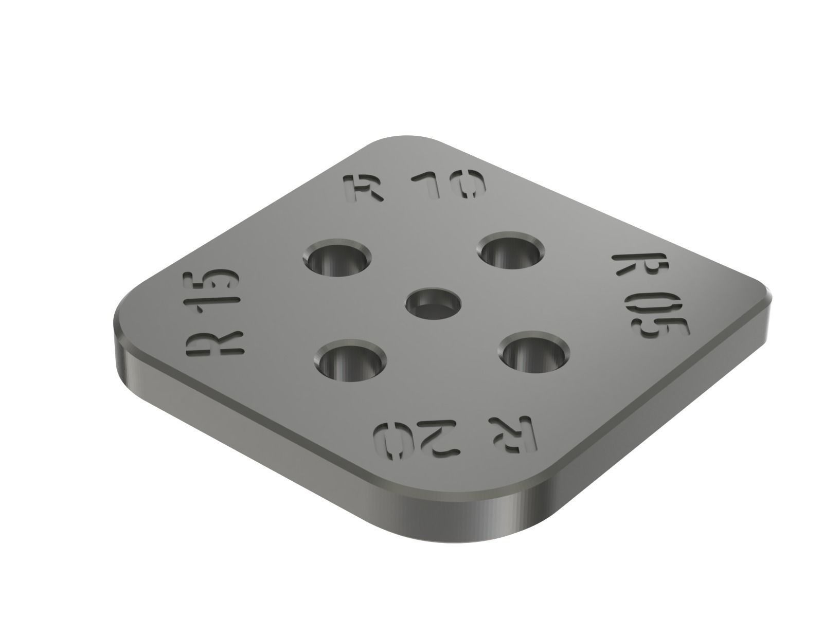 Jig Router Template 3D model 3D printable | CGTrader