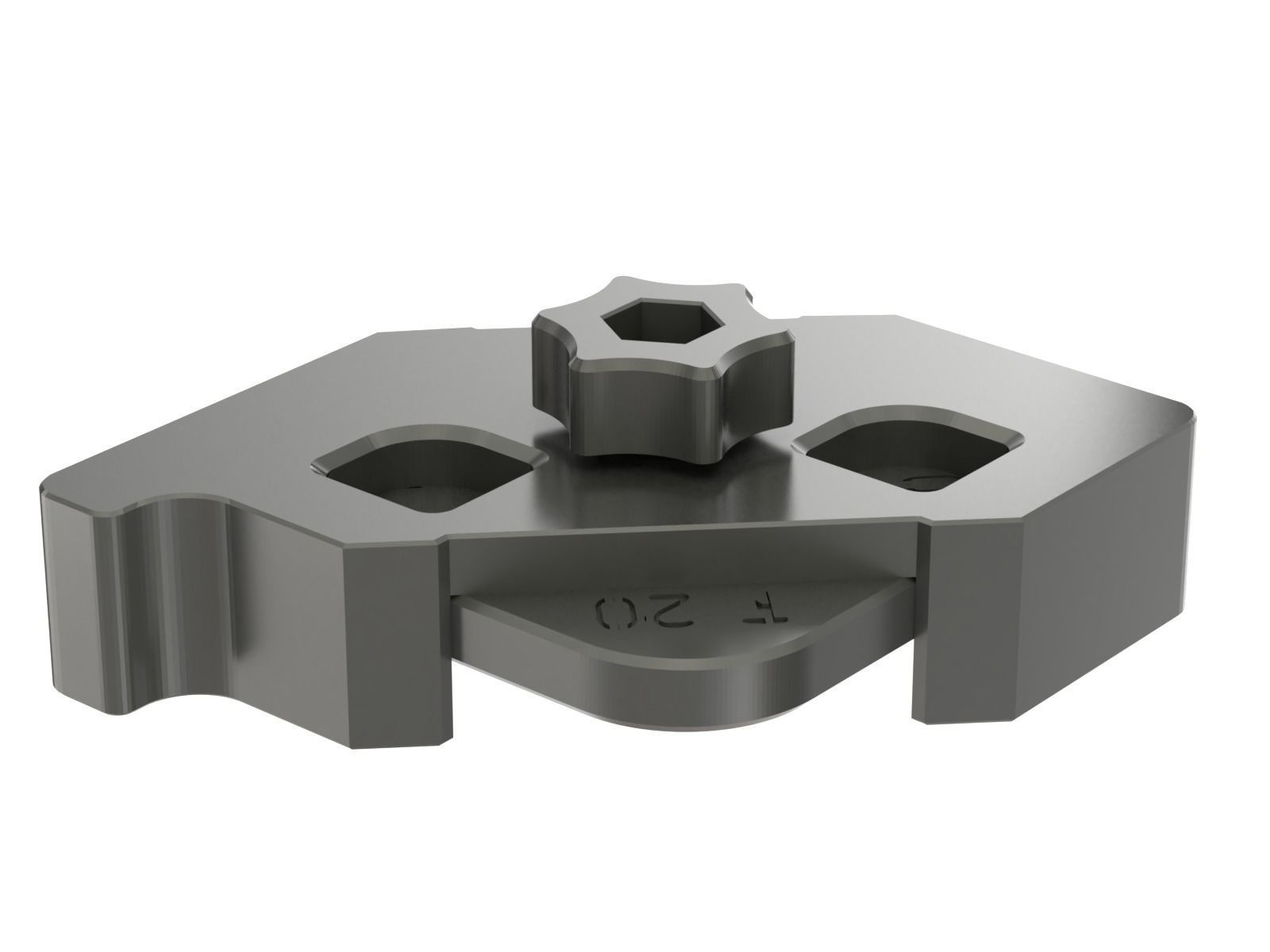 Jig Router Template 3D model 3D printable | CGTrader