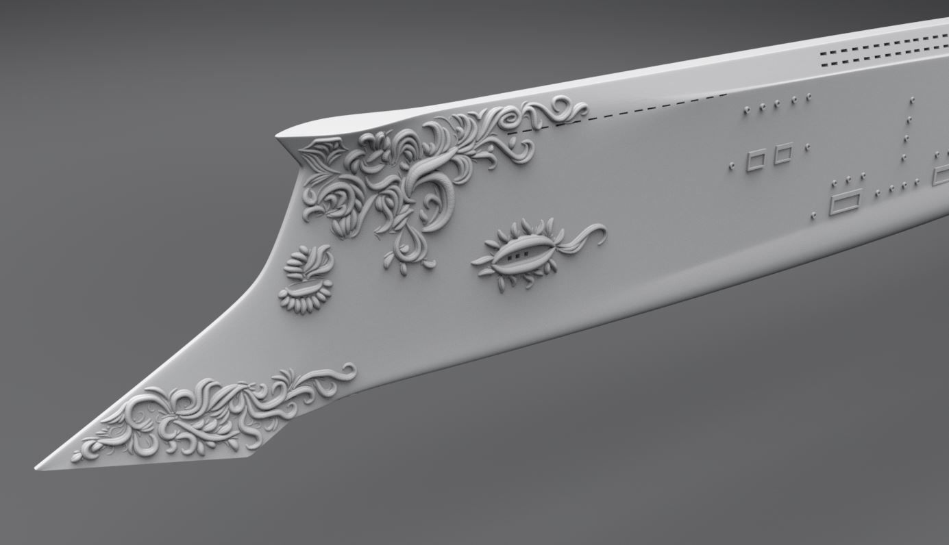 Nautilus Submarine Scale model 3D model 3D printable | CGTrader